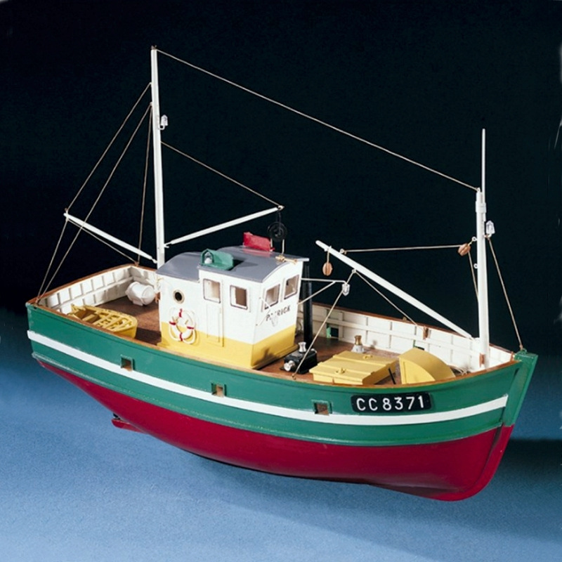 Bateau RC Le Patrick, pinasse sardinière New Cap Maquettes _ R-Models