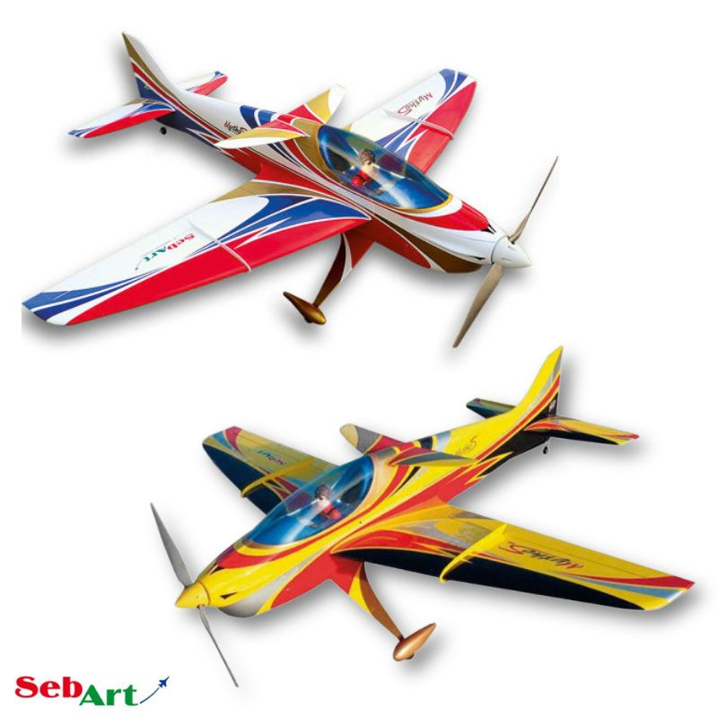 SEBART - Avion Mythos 50E - avion de voltige - 1580 mm _ R-Models