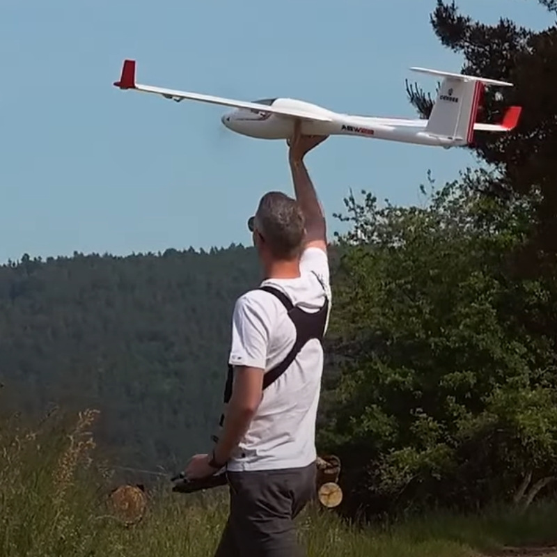 Derbee Planeur EPO ASW-28 kit PNP 2020mm Voltige RC Winglets amovibles