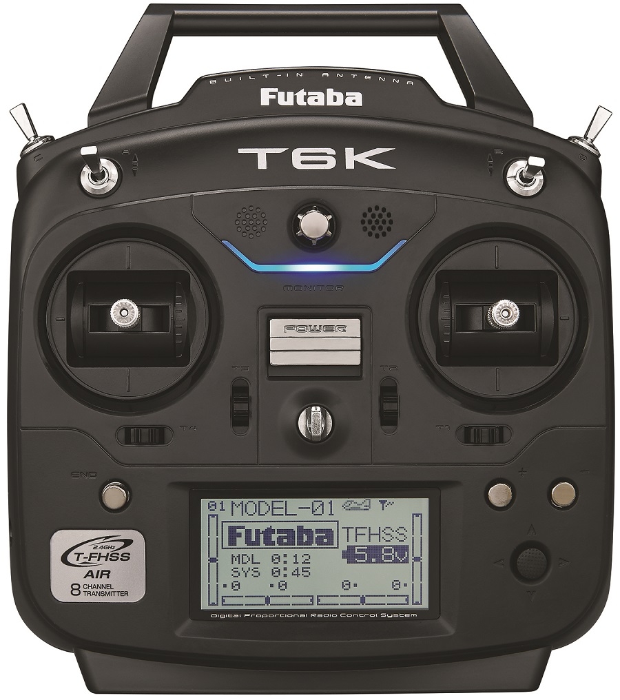 FUTABA Radio 6K V3S T-FHSS avec récepteur R3008SB 8 voies _R-Models