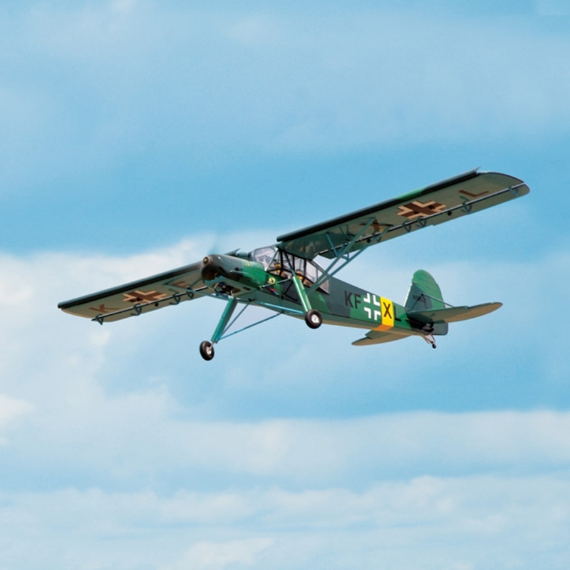 Avion RC Fieseler Storch Fi156C ARF Black Horse - Env 285cm _ R-Models