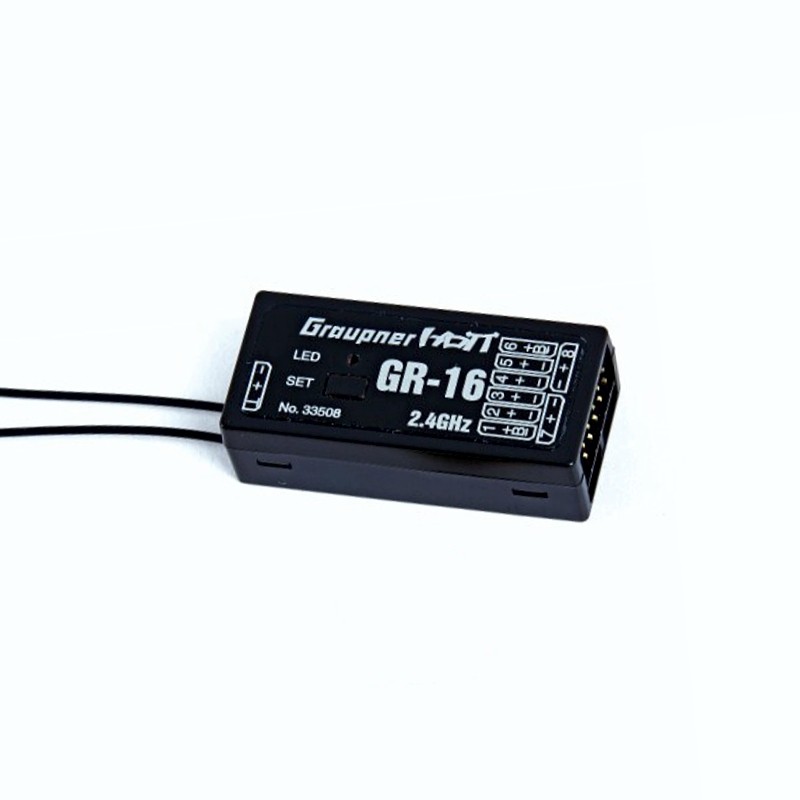 Graupner - Récepteur 8 voies GR-16 HoTT _ R-Models
