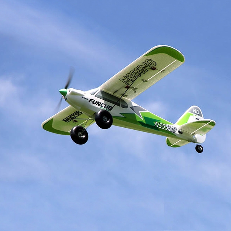 Multiplex - Avion RC FUNCUB Next Generation RR Bleu / Vert _ R-Models