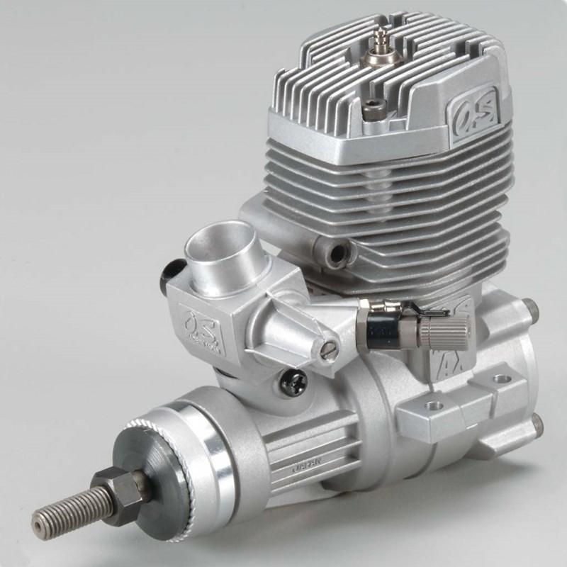 Micro Moteur OS 55 AX II 9cc 2 Temps + pot d'échappement _ R-Models