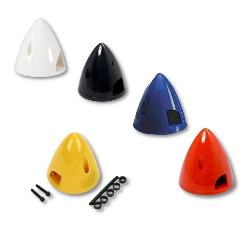 Dubro Cône hélice Rouge Blanc Noir Jaune Bleu 38/44/51/57/64/70/76 mm